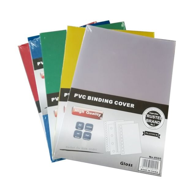 Clear Plastic Binding Covers - ONE PLASTIC